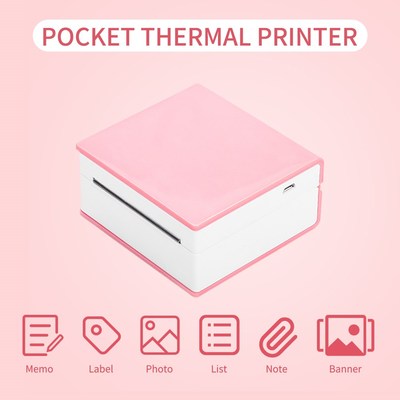 Mini 203dpi B Wireless Pocket Printer Portable hermal Printe