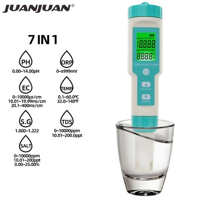 PH 618 PH Meter ORP Chlorine Meters TDS Salinity Testers EC