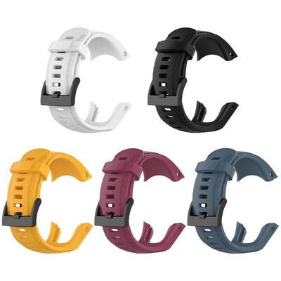 Silicone Replacement Watchband Simplicity Moderate Softness