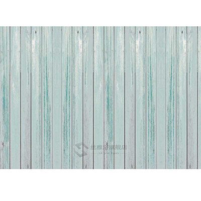 Light Blue Wooden Board Grain Vinyl Backdrops Photography Pr
