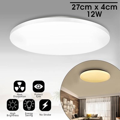 LED Ceiling Lights Modern Lamp 4cm Ultra Thin Lighting Fixtu