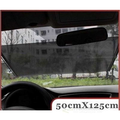 free shipping car sunshade black,silver,Automatic Retractabl