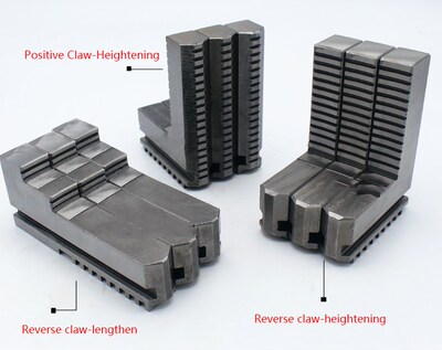 K11-250 hree-jaw chuck jaws, heightened, lengthened, univers