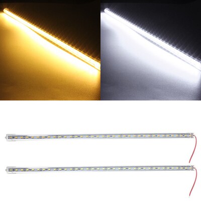 Smuxi 9W 50cm 36 LED 5630 SMD Waterproof Hard Rigid Strip Ca