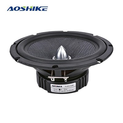 AOSHIKE 1PCS 6.5 Inch Audio Car Midrange Bass Speakers Home