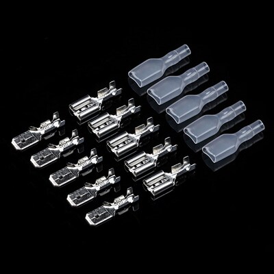 100 PCS/50 Pairs Male/Female Electrical Wire Connector 2.8/4