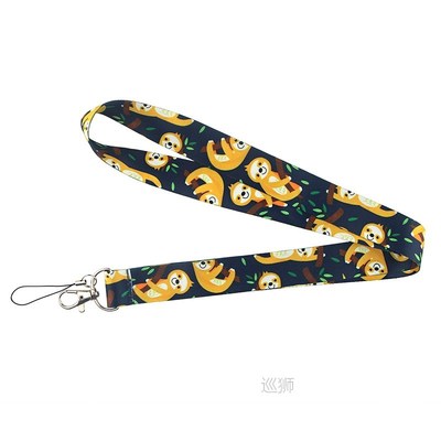 LX55 Anima Sloth Lanyard Work Card Exhibition Membership Car