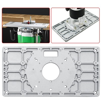 Multifunctional Aluminium Router Table Insert Plate Woodwork