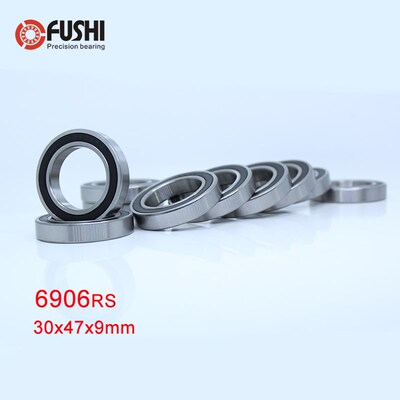6906 2RS Bearing ABEC 1 (10PCS) 30x47x9 mm Thin Section 690
