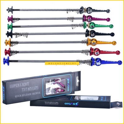 1 Pair Bicycle Bike Quick Release itanium Alloy Bike Wheel H