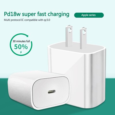 For IPhone 12/11 Fast Charger Original Genuine Charge 18W/2