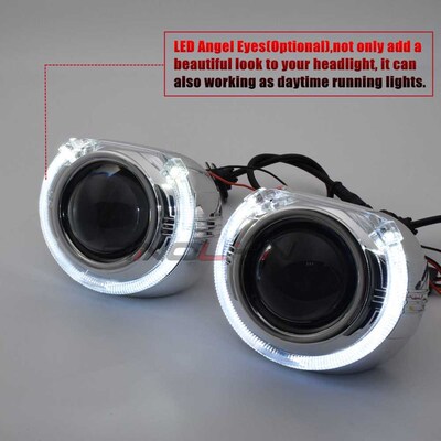 Car Lenses In Headlights H4 Bi-LED Projector Lens 3.0 Angel