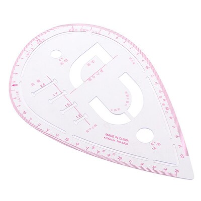 1PC Curve Metric Sewing Ruler Measure for Designer Dressmak