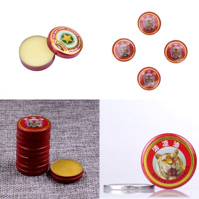 1 Box Golden Star Balm Ointment for Headache Dizziness Inse