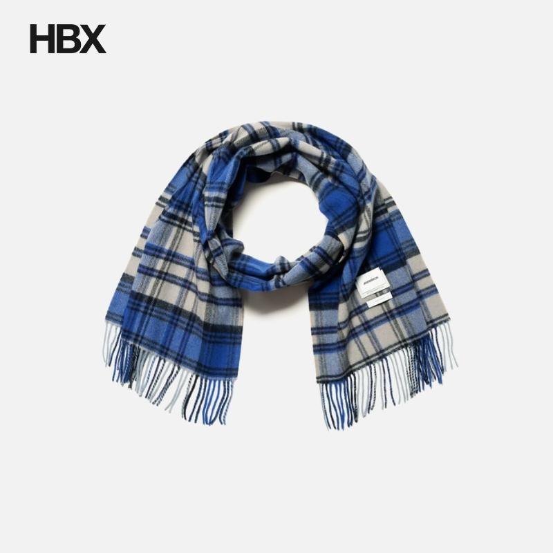 ADERERROR Revint Plaid Muffler 围巾HBX