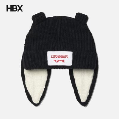 Charles Jeffrey Loverboy Chunky Rabbit Beanie 针织帽HBX