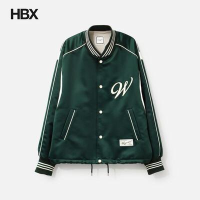 Wooyoungmi Script Logo Baseball Jacket 飞行员夹克男HBX