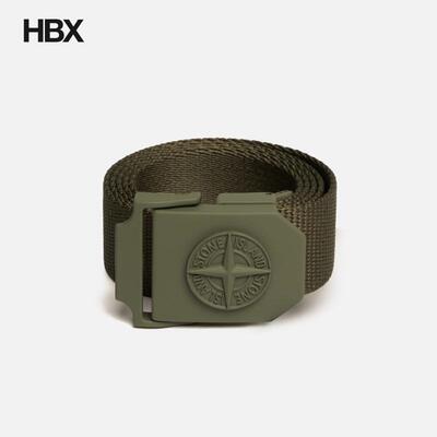 Stone Island/石头岛 Nylon Tape Belt 皮带男HBX