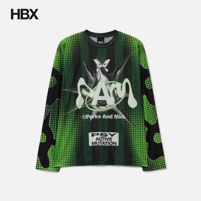 Perks and Mini Pipe Dream Mesh Sports Top 长袖T恤HBX
