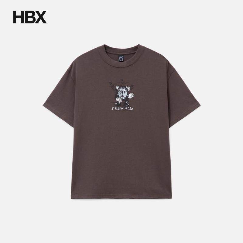 Brain Dead Time Is Nigh T-Shirt 短袖T恤男HBX