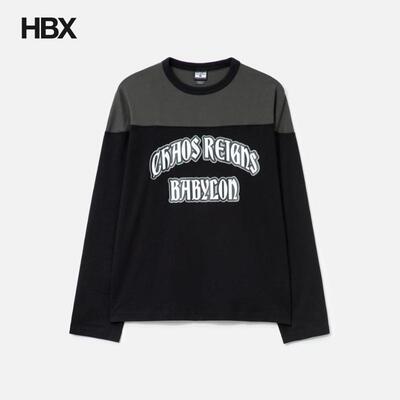 Babylon Long Sleeve Football Tee 长袖T恤男HBX