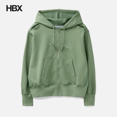 FFFPostalservice Reverse Round Hem Zip 帽衫外套男HBX