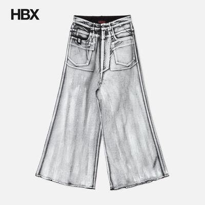 LUU DAN Radiation Dumpster Denim Jeans 牛仔裤 HBX