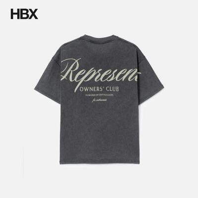 Represent Owners Club Script T-Shirt 短袖T恤男HBX