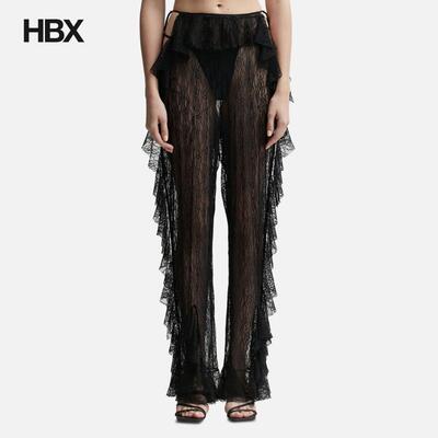ESTER MANAS Mermaid Lace Ruffled Pants 休闲裤长裤子女HBX