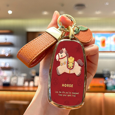 奇瑞瑞虎8pro钥匙套9X8L/7plus探索06风云A8/T6艾瑞泽8汽车壳包扣