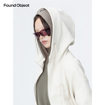 Found Object  连帽简约大克重连帽卫衣  Kapuze Sweatshirt