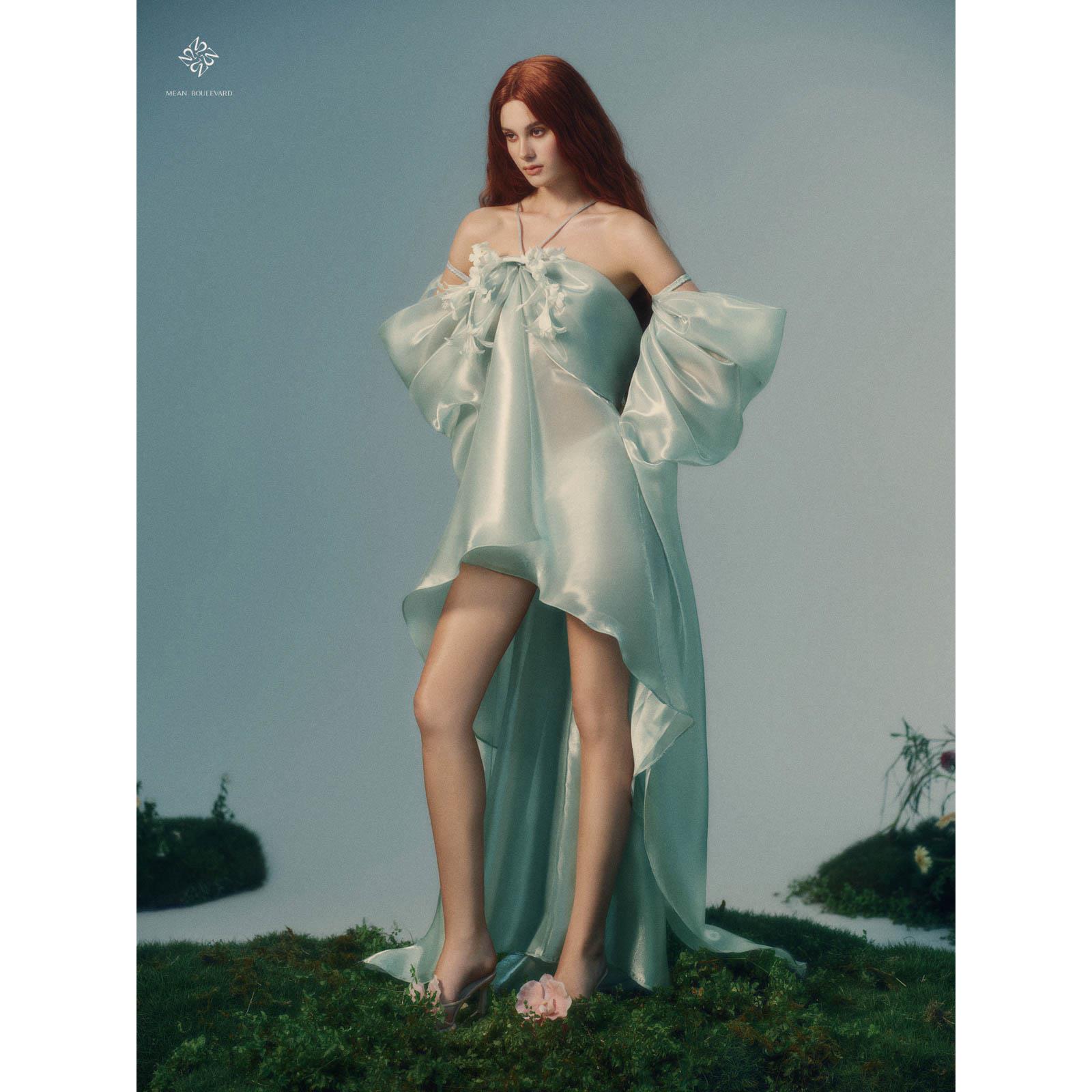 La Vierge 越南小众品牌 La Primavera 系列温柔泡泡袖套装定制