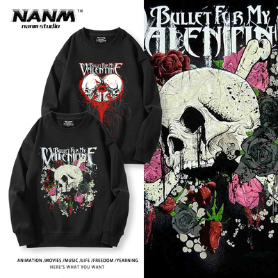 致命情人乐队周边圆领卫衣男女秋