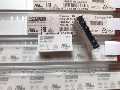 NO.#2961105 NO.2961105 Power Relay 6A 250VAC 24VDC 5 Pins