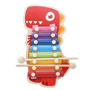 Children Musical  Rainbow Wooden Xylophone Instruts Children