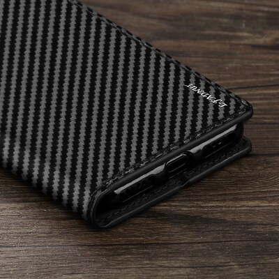 Carbon Fiber Leather Case For iPhone 12 Pro Max 12 Mini 11