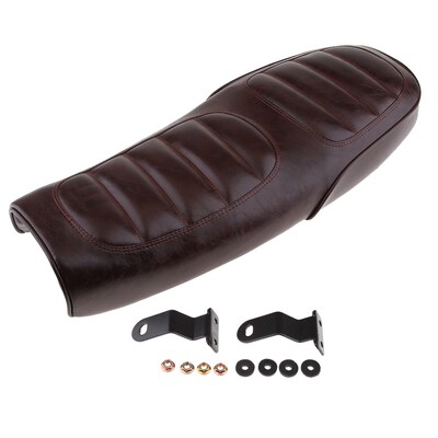 Durable 63cm Motorcycle Retro Seat Cafe Racer Vintage Seat F