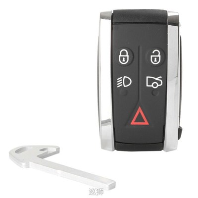 1pc 5-Buttons Car Remote Key Fob Shell Case Cover For