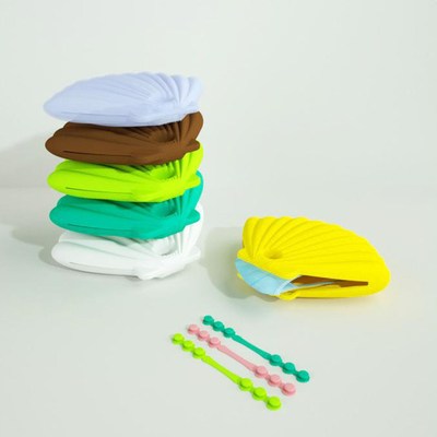 Student Portable Mask Box Silicone Face Masks Keeper Storag