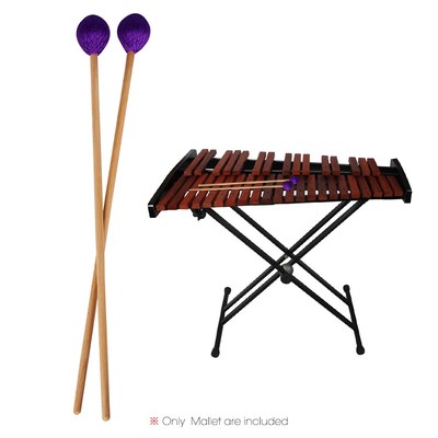 1 Pair Middle Marimba  Mallets Xylophone Glockensplel Mallet