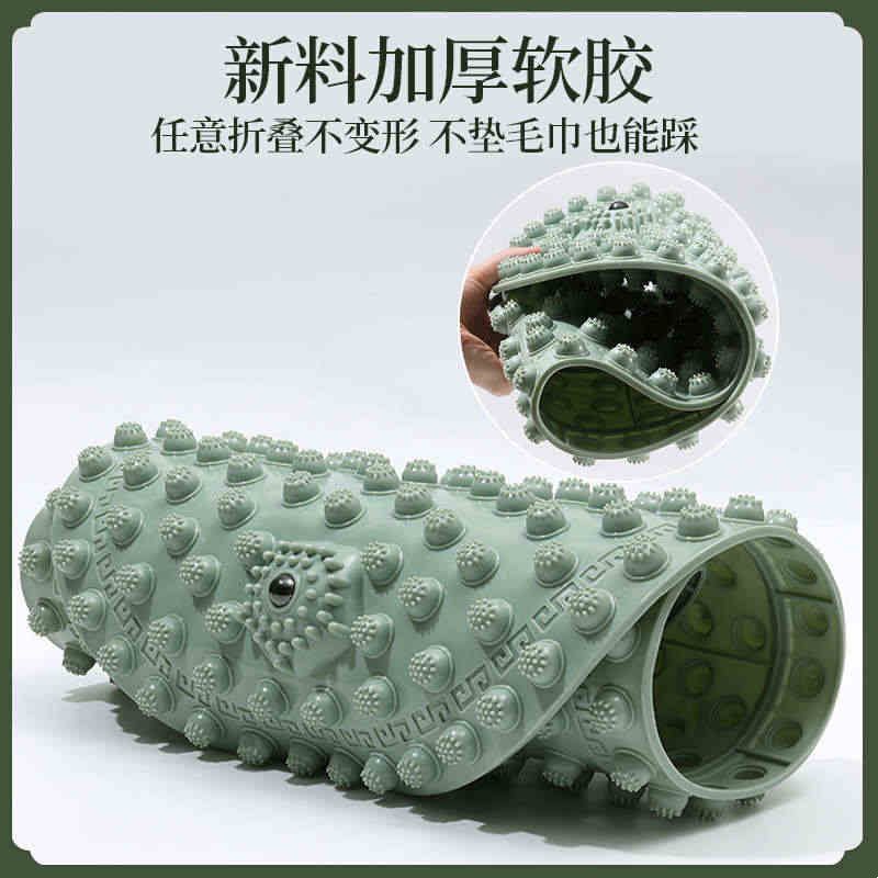 软硅胶指压板原地超慢跑足底按摩垫子专用脚底经络疏通加厚趾压板