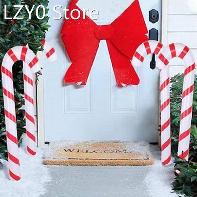 Christmas Inflatable Candy Canes Christmas Decoration Candy
