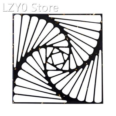 New Hollow Square Resin Coasters Coffee Cup Mat Heat Resista