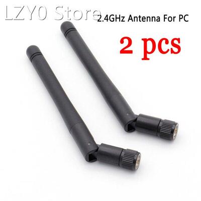 2PCS USB Wifi Adapter Antenna SMA-J MalePC Wi-Fi Recei