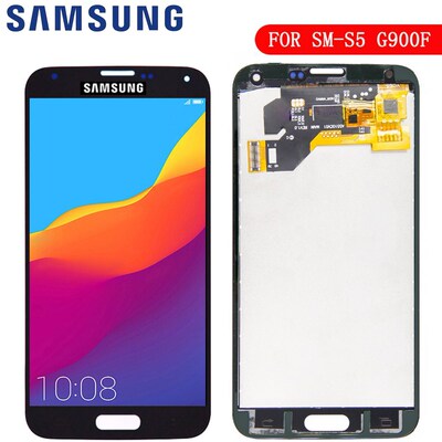 New LCD For  S5 G900F Display LCD Screen Touch Digitizer Ass