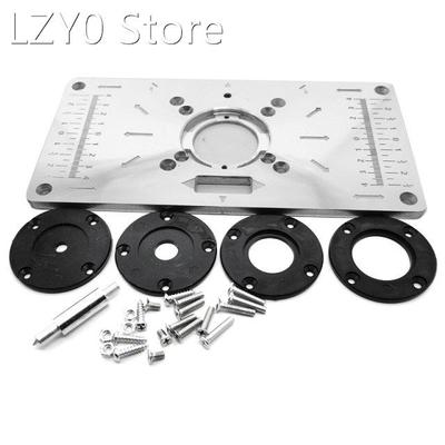 Aluminium Router Table Insert Plate Woodworking Benches Wood