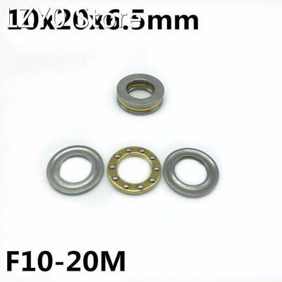 50Pcs F10-20M 10x20x6.5 mm Axial Ball Thrust Bearing plane t