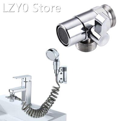 Brass Sink Valve Diverter Faucet Splitter Kitchen Bathroom S