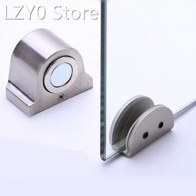 Magnet Glass Door Stop Stainless Steel Door Stopper Magnetic