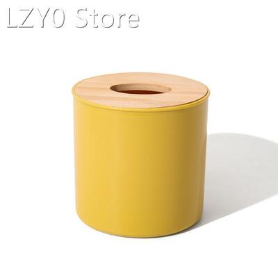 Multifunctional Tissue Box Roll Paper Storage Container Crea